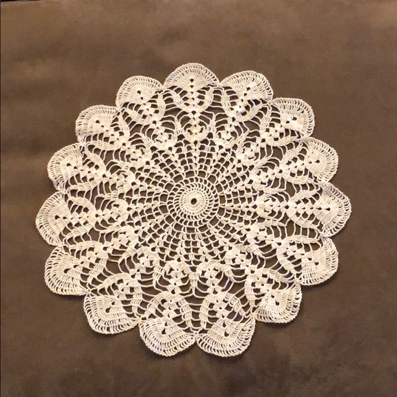 Accents | Vintage Beautiful Handmade Doily | Poshmark